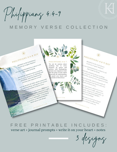 Philippians 4:4-9 NIV Free Printable Worksheets Sep6-12 Memory Verse (3 ...