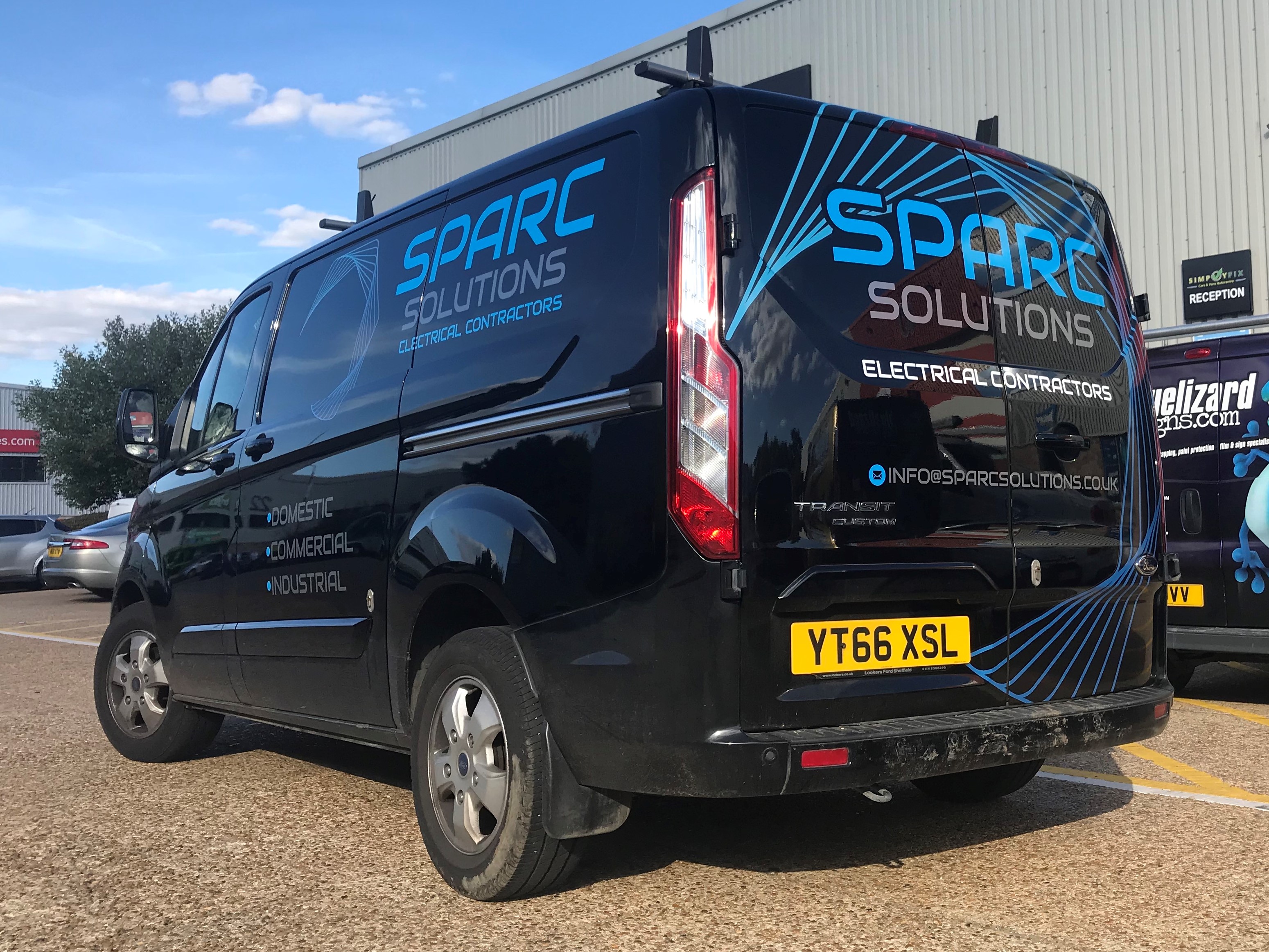 Van Sign Writing | Crawley | Blue Lizard Signs