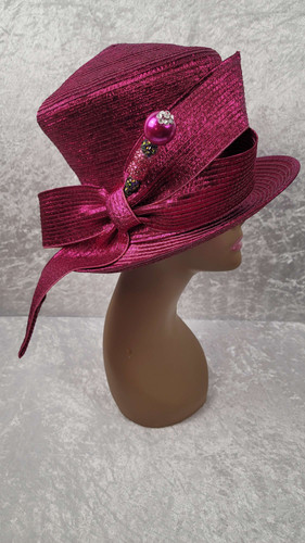 LBAH244-1- AZALEA CROWN WITH MATCHING BOW HAT | Lady Blue's LLC