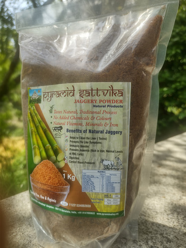Pyramid Sattvika JAGGERY POWDER (1kg) | Pyramid Valley