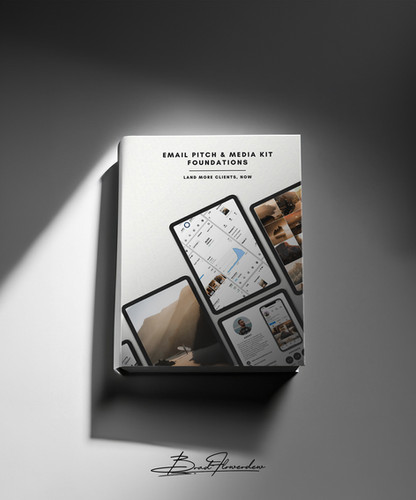 Pitching & Media Kit Foundations + 3 Media Kit Templates | Brad Flowerdew