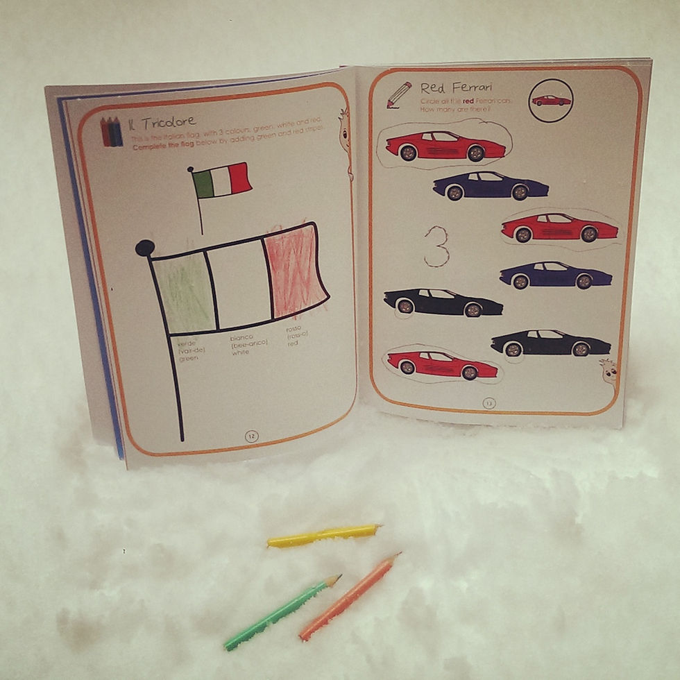 Italy Activity Books for Kids aged 3-11