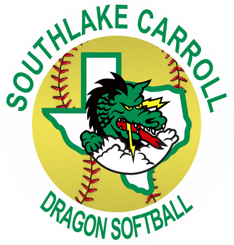 Southlake Carroll Dragon Stickers | Fastpitch Stitch