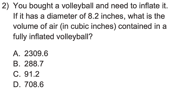 Free GED Volume Practice | Get Sum Math