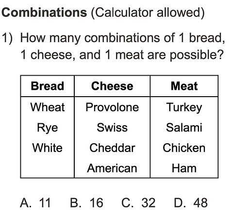 GED Combinations Practice | Get Sum Math
