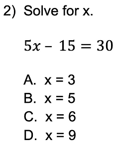 Free GED Math Practice Test | Get Sum Math