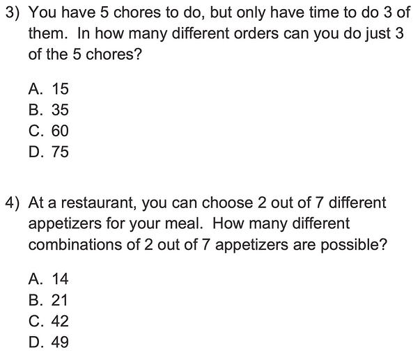 Combinations | Get Sum Math