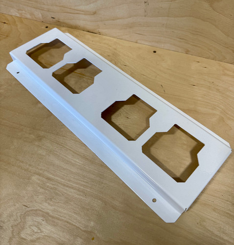 Single Row Milwaukee Packout Mounting Plate | Red Rock Metal Werks