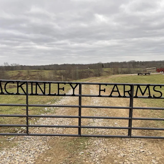 Custom Farm Gate Letters | Red Rock Metal Werks