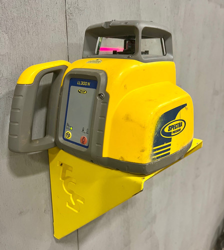 Wall / Column Bracket For Rotary Laser Stations | Red Rock Metal Werks