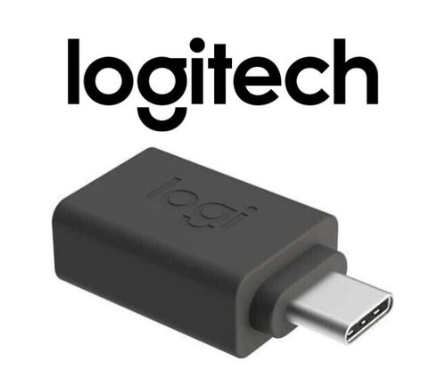 Logitech USB-C to USB-A Adaptor | Clicksy Uk