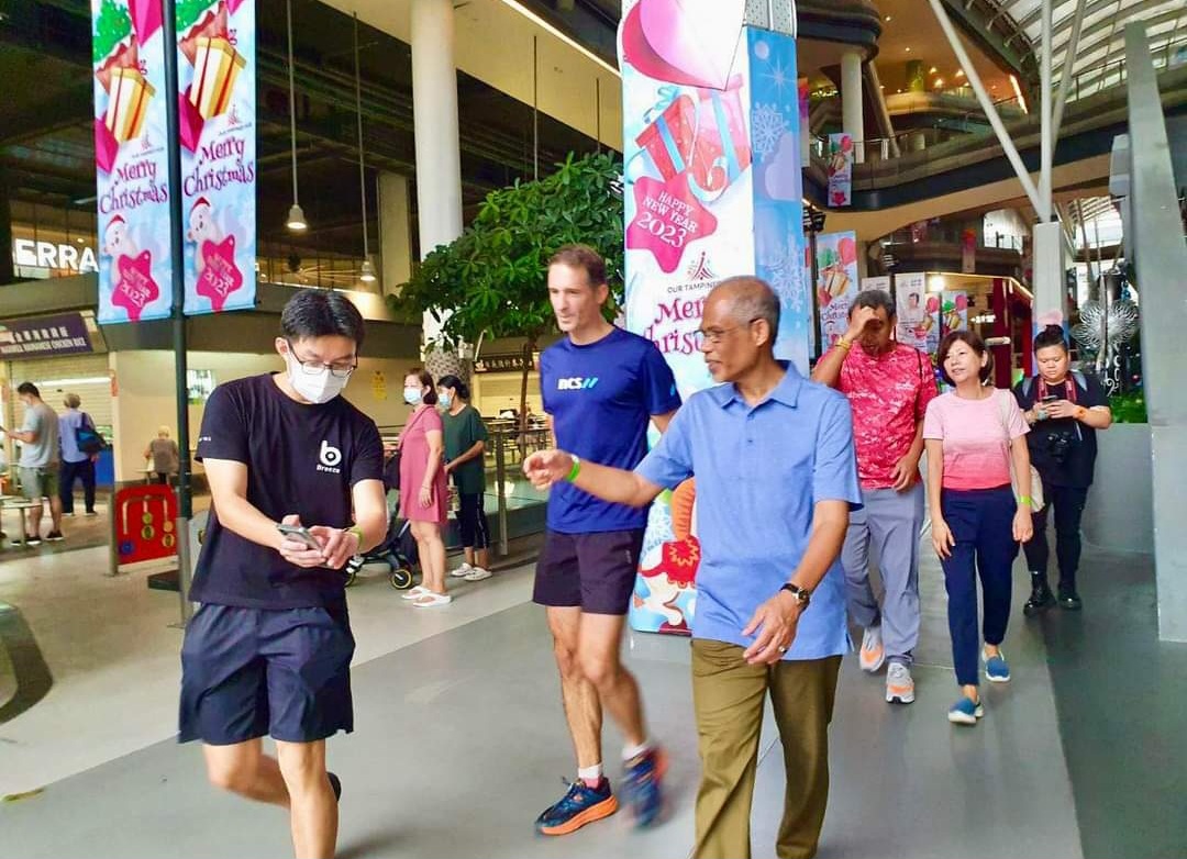 Tampines Green Walkathon 2022 with Singapore Emcee Ivan