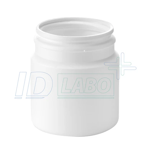 Pilulier nu en PEHD blanc | Id Labo