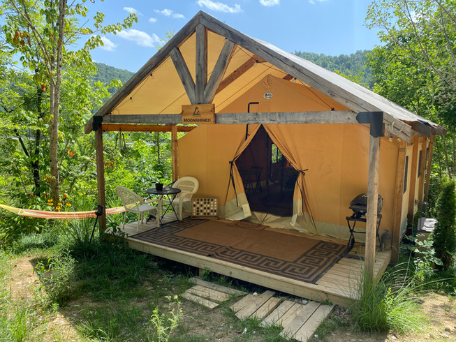Cabin & Canvas - Luxury Camping at Red River Gorge Stanton KY