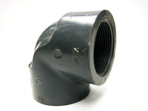 Elbow, 90 PVC S80 Thread x Thread | Element Water