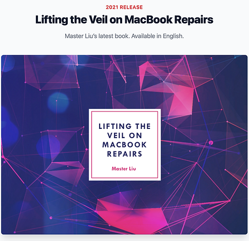 Master Liu - Lifting The Veil on Macbooks Repairs - 2021 | Reseaumac
