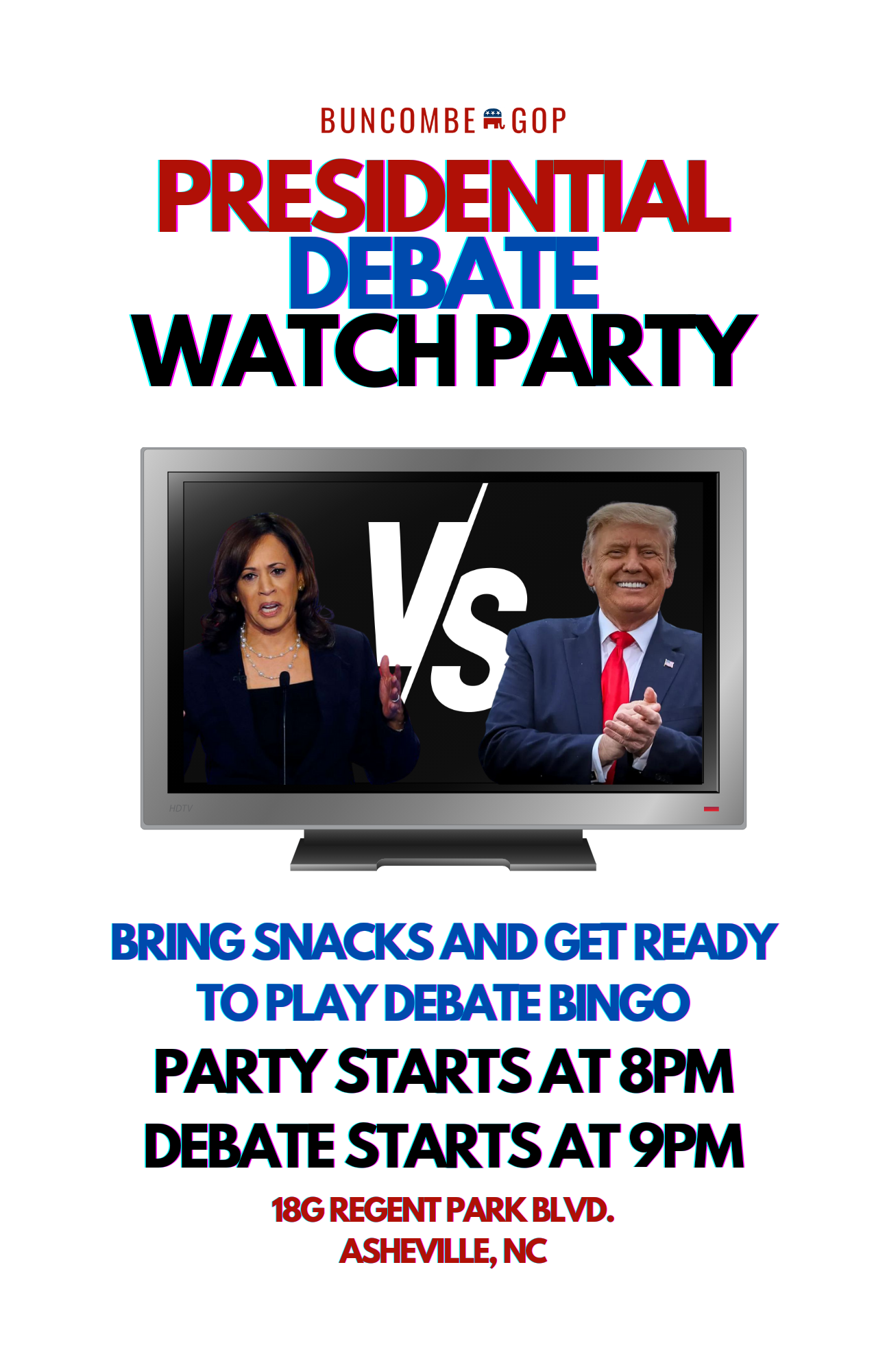 2024 Presidential Debate Watch Party | Buncombe County GOP