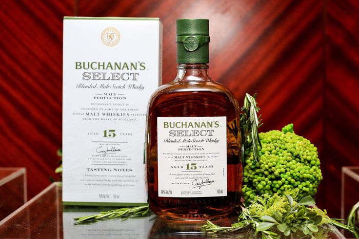 CASA BUCHANAN’S PRESENTA BUCHANAN’S SELECT 15 YEAR OLD, PRIMERA MEZCLA