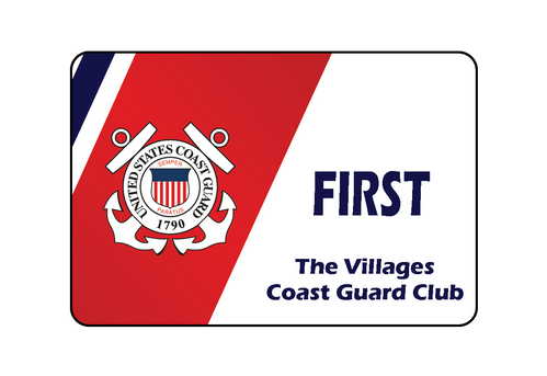 Coast Guard Club Name Tag | Custom Apparel
