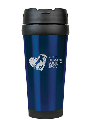 16 oz. Laserable Stainless Steel Travel Mug without Handle | Custom Apparel