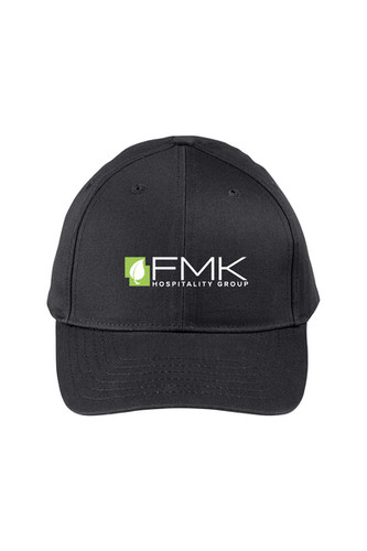 Big Accessories Adult Structured Twill 6-Panel Snapback Cap | Custom ...