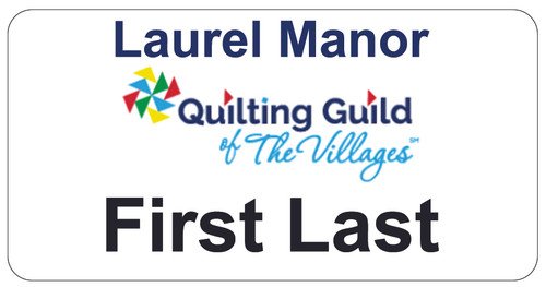 Quilting Guild Name Tag | Custom Apparel