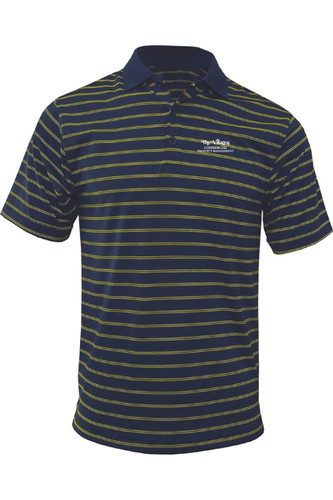 Men's Wide Stripe Polo (CT1060) | Custom Apparel