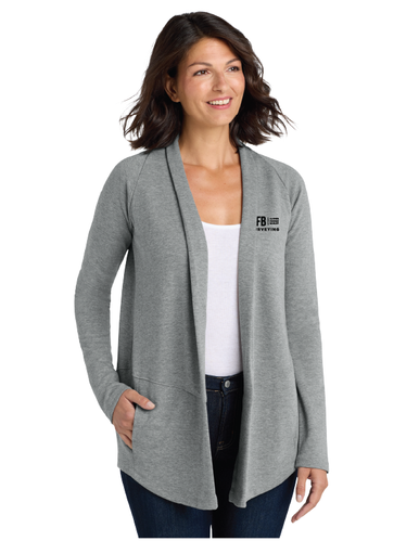 Port Authority Women's Interlock Cardigan | Custom Apparel