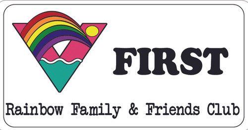 Rainbow Family & Friends Name Tag | Custom Apparel