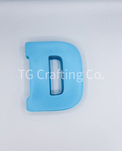 3D Premium "D" Large 6-Inch Silicone Food Grade Molds | TG Crafting Co.