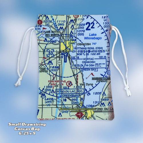 Canvas Drawstring Bag | Chart it All