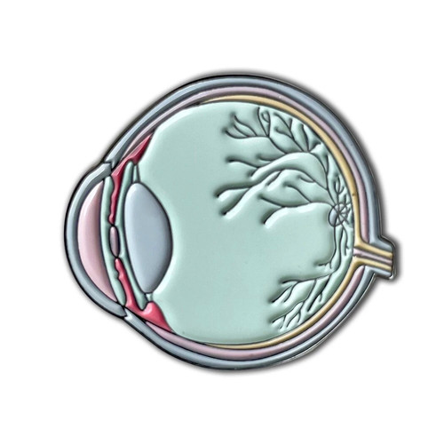 Eye Anatomy Pastel Enamel Pin | ODA