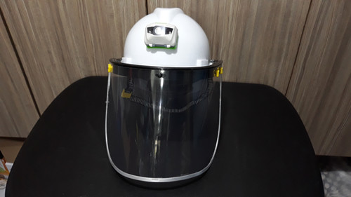 Hard Hat Face Shield Head Light | PMC Online Shop