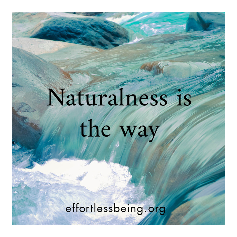 Naturalness - Thought is limitation