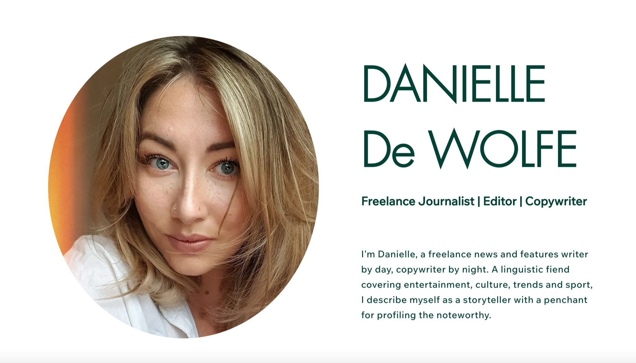 Danielle de Wolfe | Home