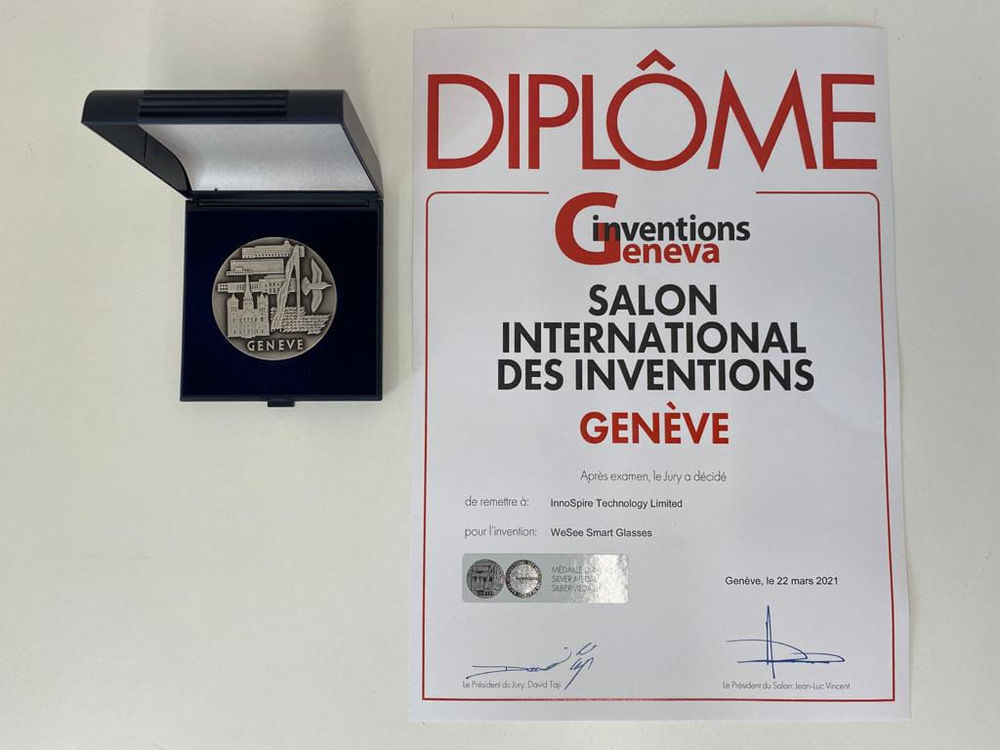 Silver Award — Geneva International Invention Exhibition 2021