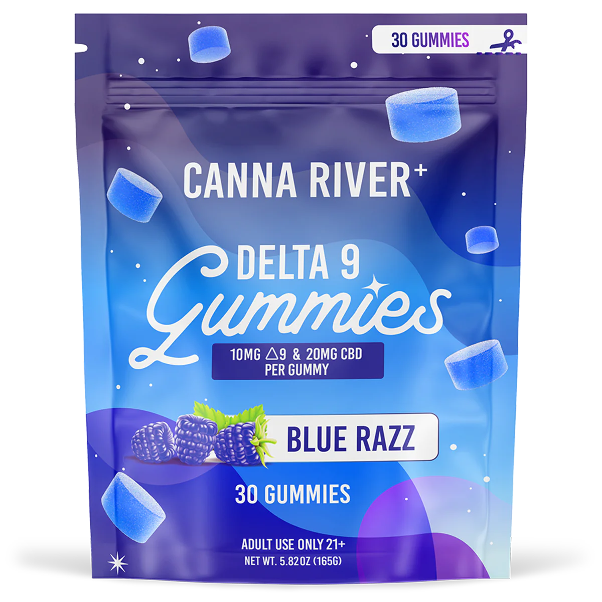 CANNA RIVER Delta 9 Gummies 300mg | Garden Isle CBD