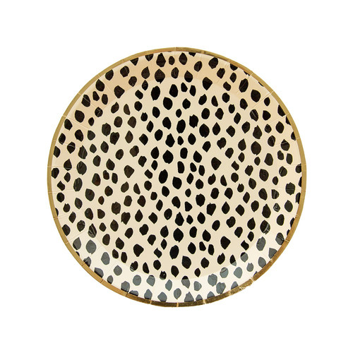 Cheetah Print Paper Plates | OhMy! Creative