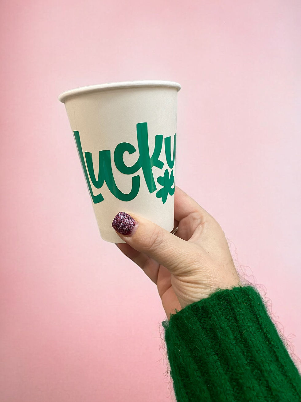 Lucky Paper Cups | OhMy! Creative