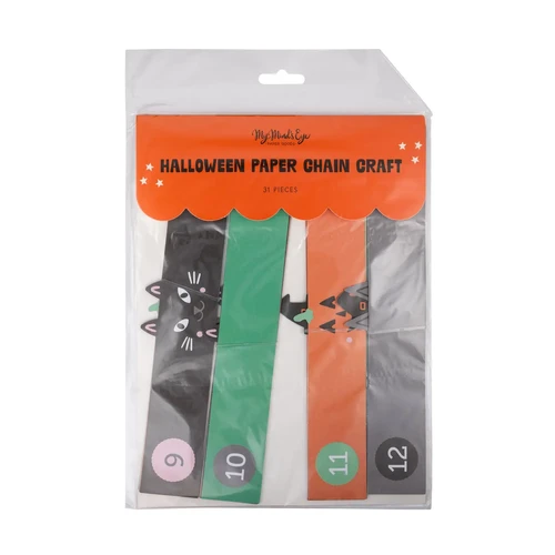 Halloween Countdown Paper Chain | OhMy! Creative