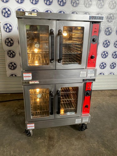 vulcan VC4ED Double Stack Electric Convection Ovens – Clean & Tested ...