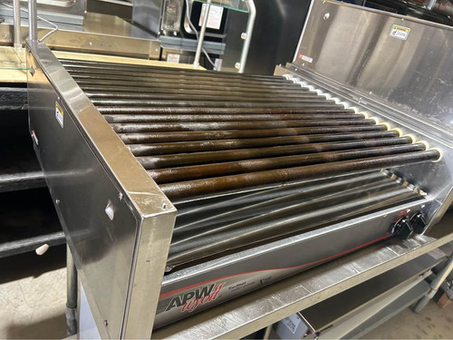APW Wyott HRS-75, Hot Dog Roller Grill, 75 Capacity, 240V, 1 phase ...