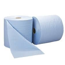 2ply Blue Wiper Roll 28cm x 1000sht | K.H. Packaging Ltd