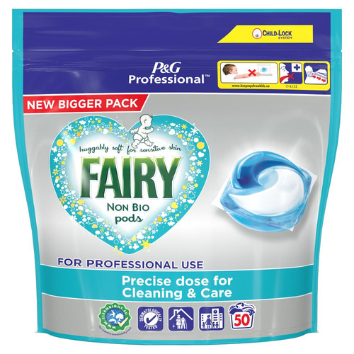 Fairy Non-Bio Professional Washing pods 50's | K.H. Packaging Ltd