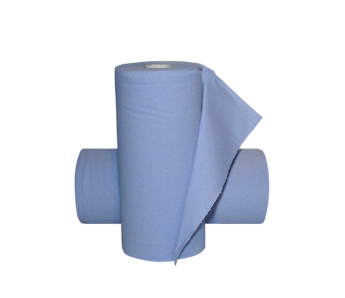 10" 2ply Blue Hygiene - Couch Roll 40mtr | K.H. Packaging Ltd