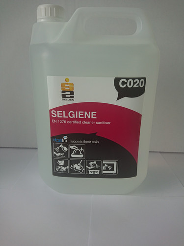 Selgiene H/Surface Sanitiser Detergent - Catering & Food Plan | K.H ...