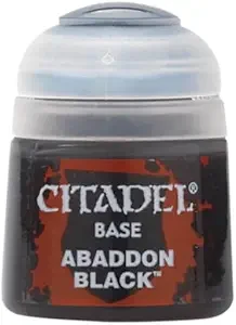 Citadel Color Base Abaddon Black | Session Zero