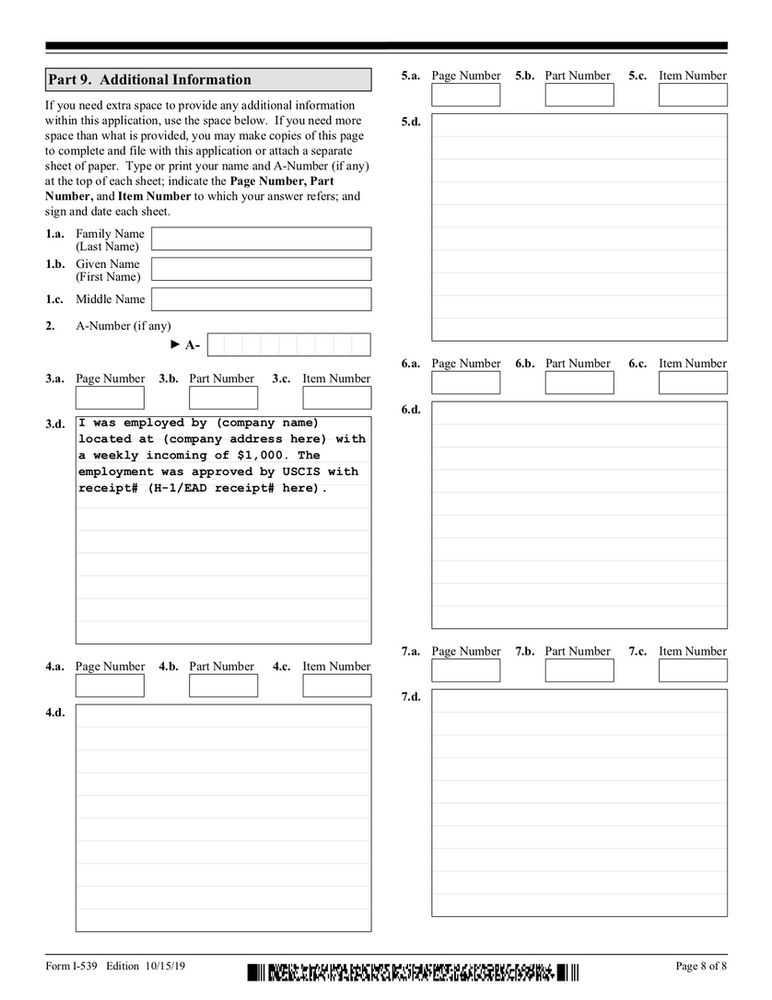 【H4签证+EAD】申请攻略，内含I-539 & I-765表格填写指南