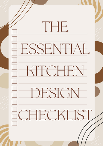 The Essential Kitchen Design Checklist | My Site
