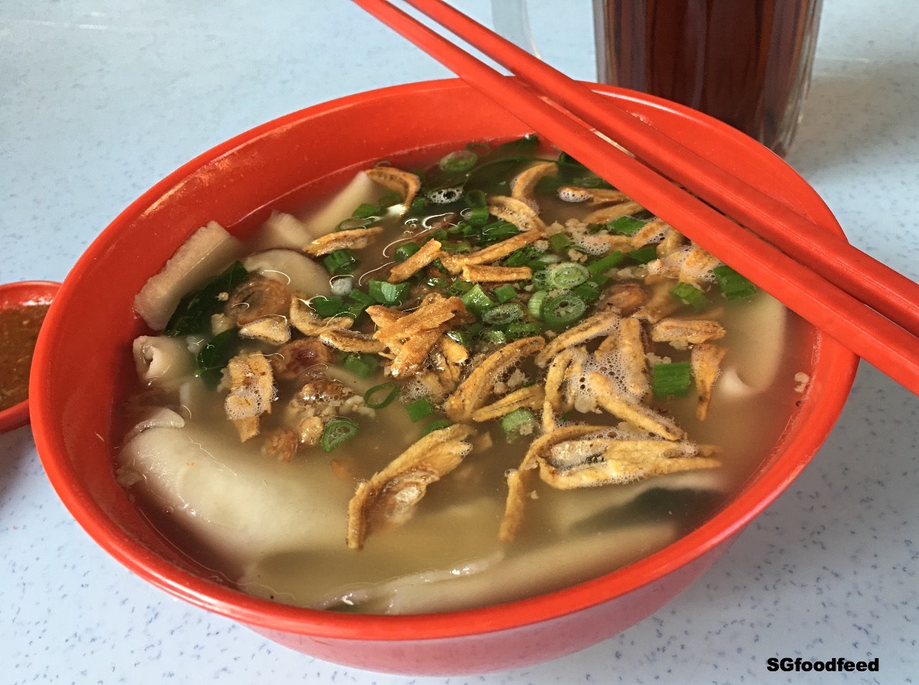 SGfoodfeed: Uncle Lim Pan Mee (林記板麵) - A dish with different variety